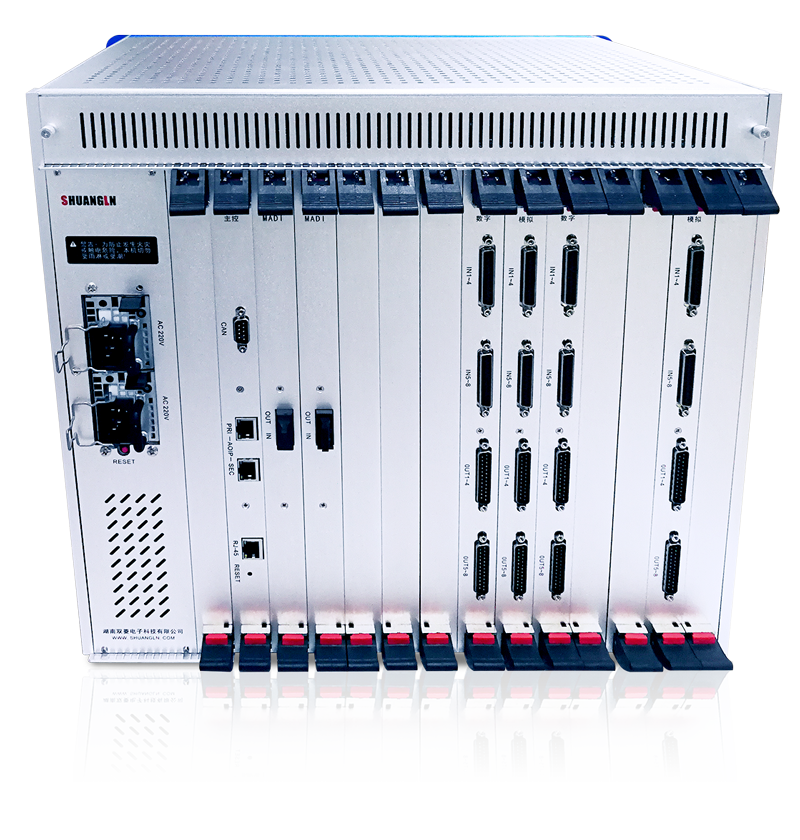 SLAS-8000/IP/M智能混合音频矩阵 – 湖南双菱电子科技有限公司